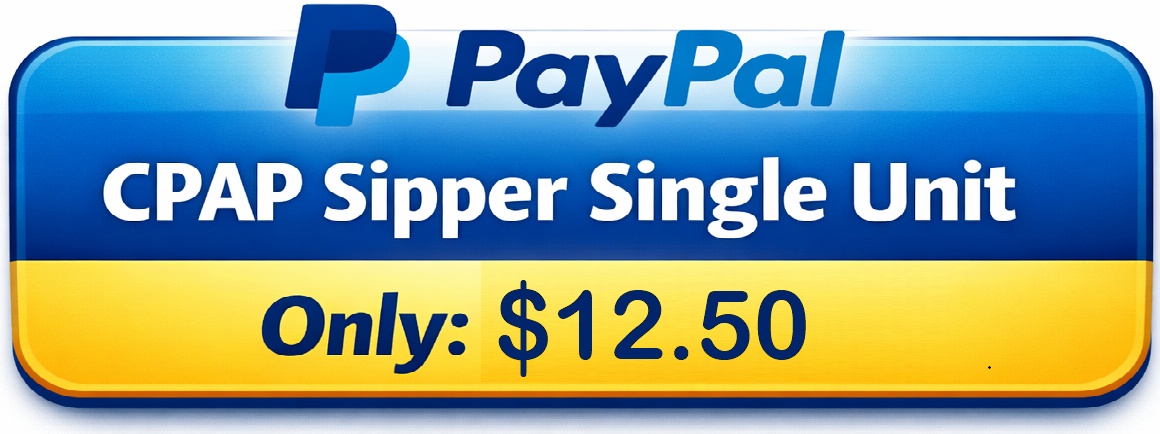 CPAP Sipper for Xerostomia Relief – Dry Mouth Solution for Less than A ...